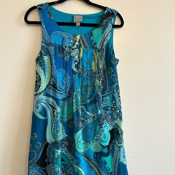 Rabbit Rabbit Rabbit | Dresses | Rabbit Rabbit Rabbit Blue Paisley Maxi ...